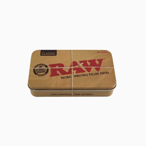 กล่อง RAW Tin Box - Vapourhouse: ร้านขายไปป์ ซิการ์ ยาเส้น กล้องยาเส้น ...