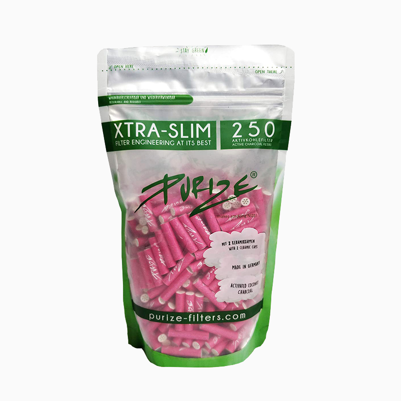 ก้นกรอง PURIZ XTRA PINK COLOR BAG 5.9mm 250's - Vapourhouse: ร้านขายไป ...