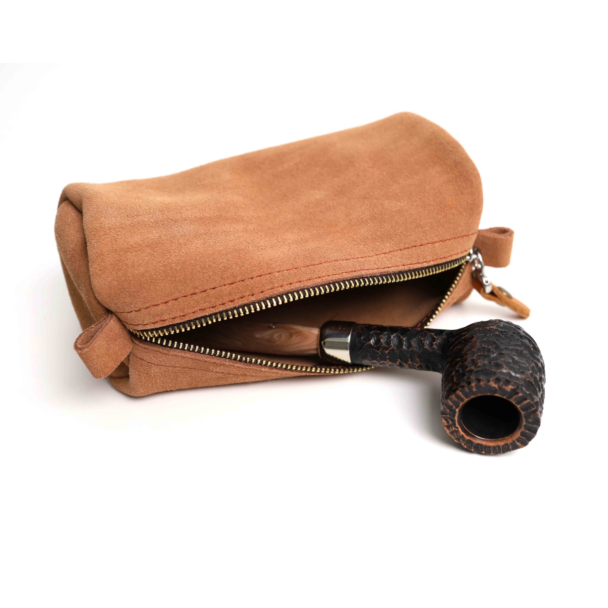 Soft Leather Pipe Pouch (Plain) - Vapourhouse: ร้านขายไปป์ ซิการ์ ...